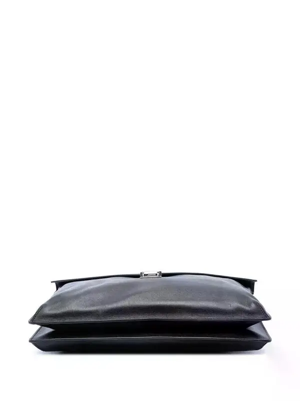 Fendi 2010-2026 Leather Envelope Briefcase Business Bag