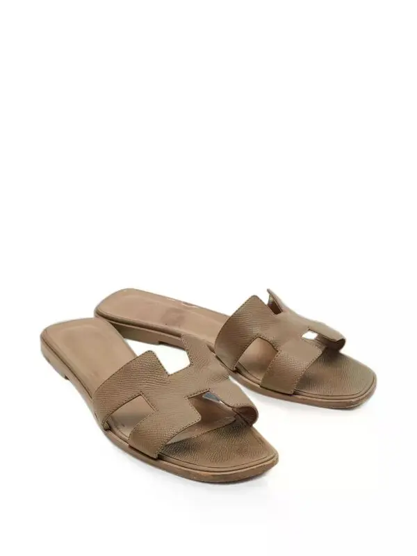 Hermès Oran H-cut Slide Sandals