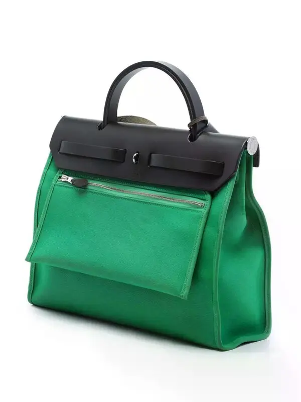 Hermès 2019 Toile Herbag Zip 31 Satchel
