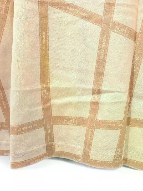Hermès 1990-2000s Logo-print T-shirt