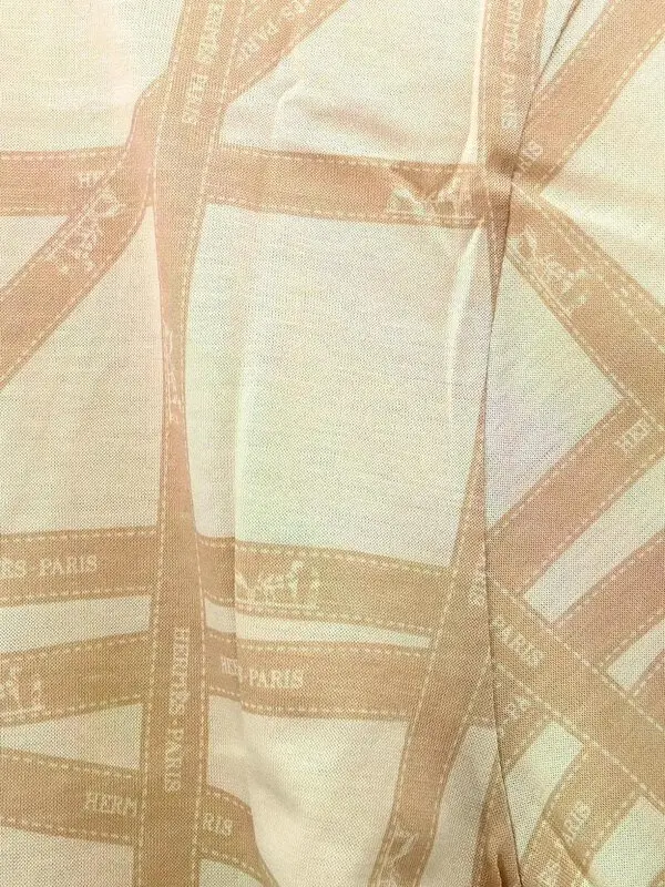 Hermès 1990-2000s Logo-print T-shirt