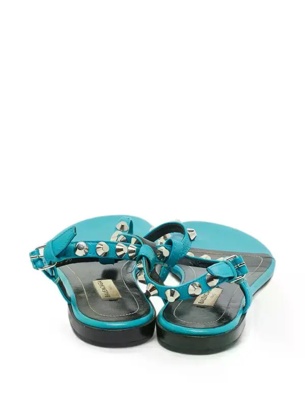 Balenciaga Arena Giant T-strap Sandals