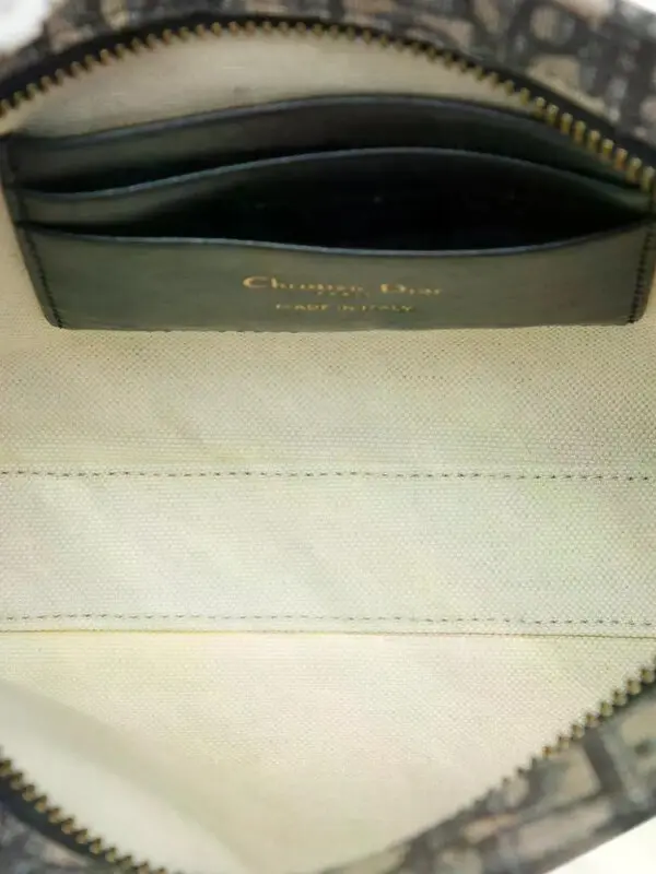 Dior 2000-2026 Oblique Canvas Clutch Bag