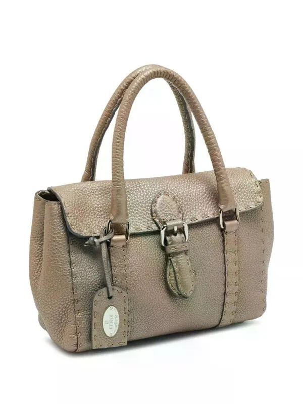 Fendi 2005 Linda Leather Tote Bag