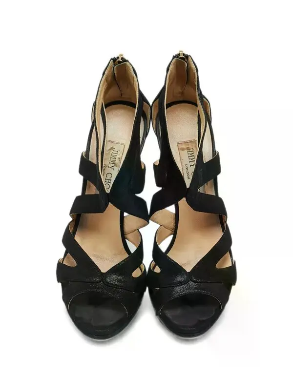 JIMMY CHOO Collar Cut-out Sandals