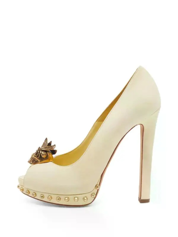 Alexander McQueen Skull Platform Pumps