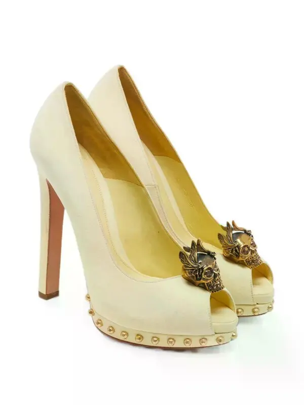Alexander McQueen Skull Platform Pumps