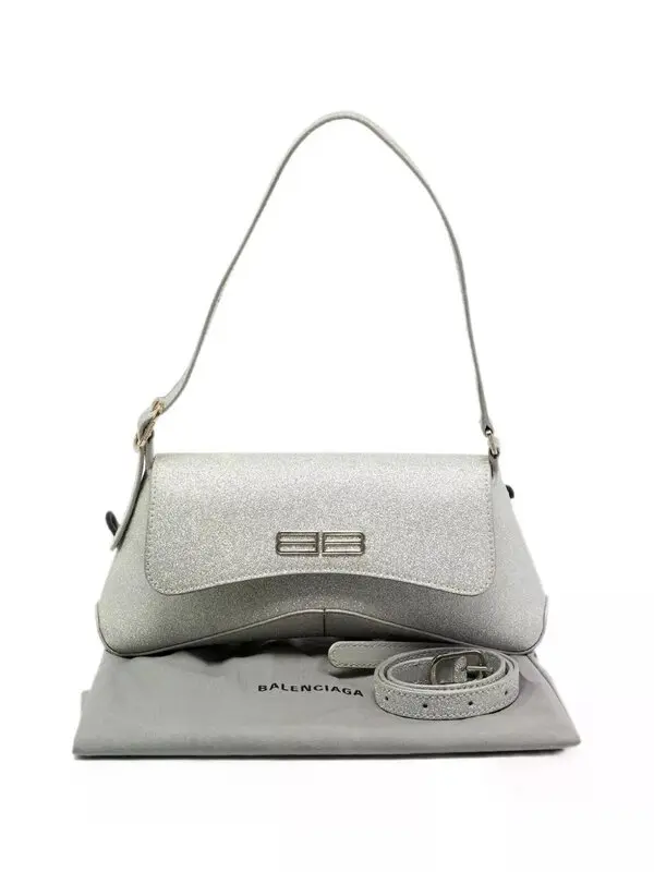 Balenciaga Glitter-embellished Shoulder Bag