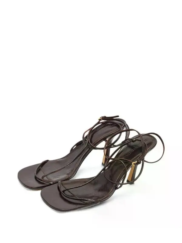 Bottega Veneta Stretch Ankle Strap Sandals