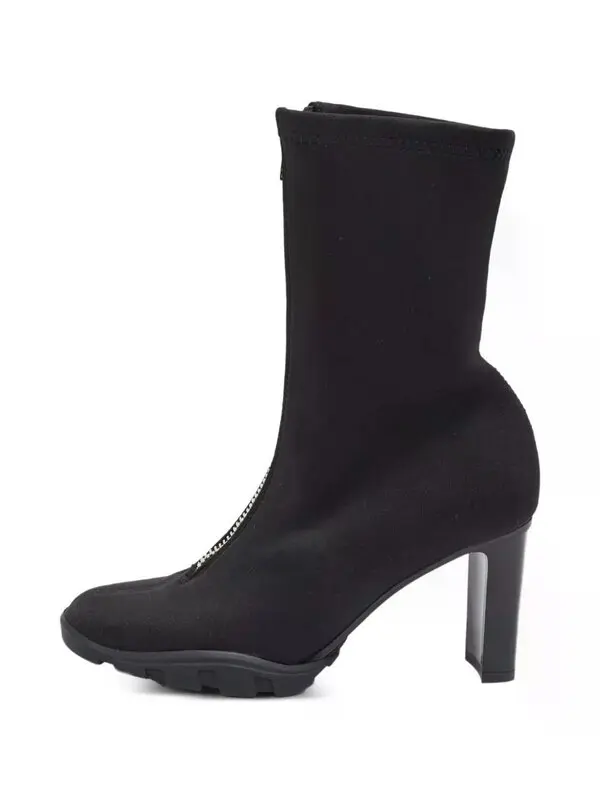 Alexander McQueen Front-zip Ankle Boots