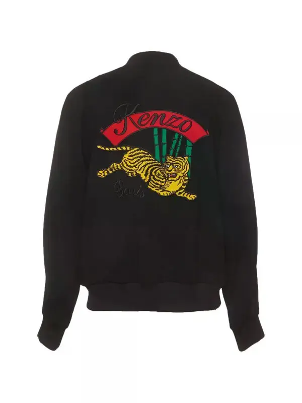 Kenzo Embroidered Tiger Bomber Jacket