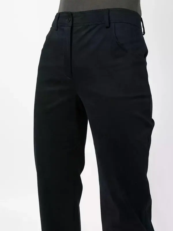 Alberta Ferretti Flared Wide-leg Trousers