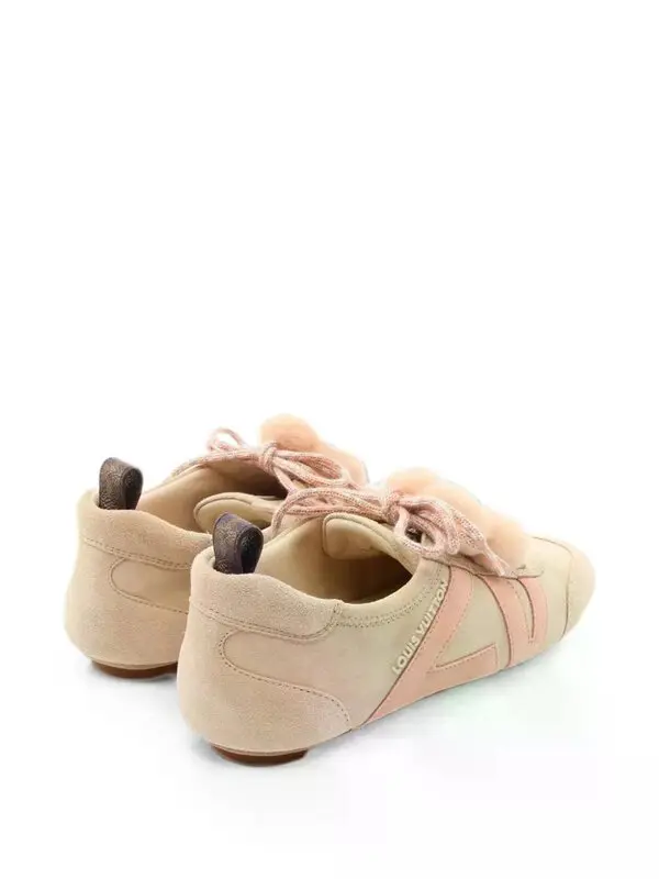 LOUIS VUITTON Sneakerina Suede Low-top Sneakers