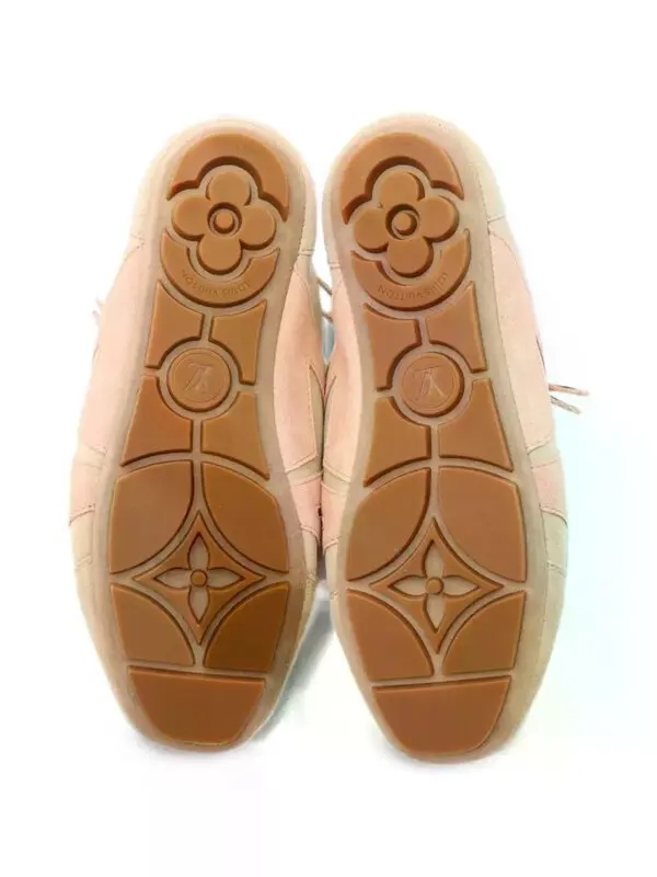 LOUIS VUITTON Sneakerina Suede Low-top Sneakers