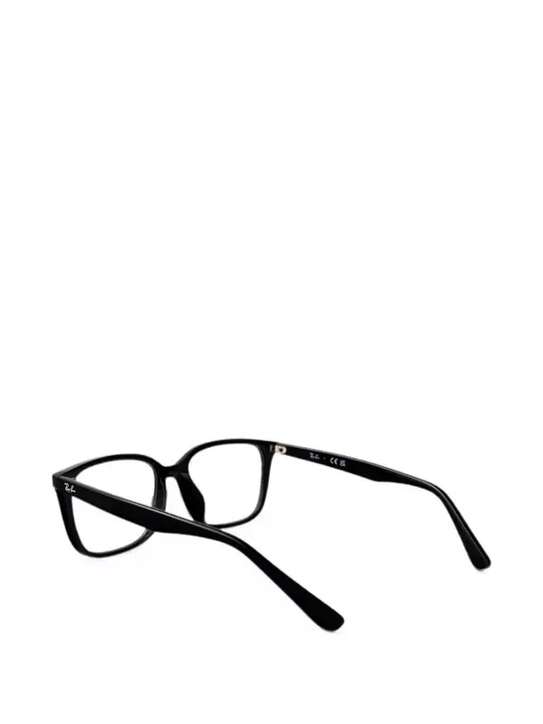 Ray-ban Logo-plaque Square-frame Glasses