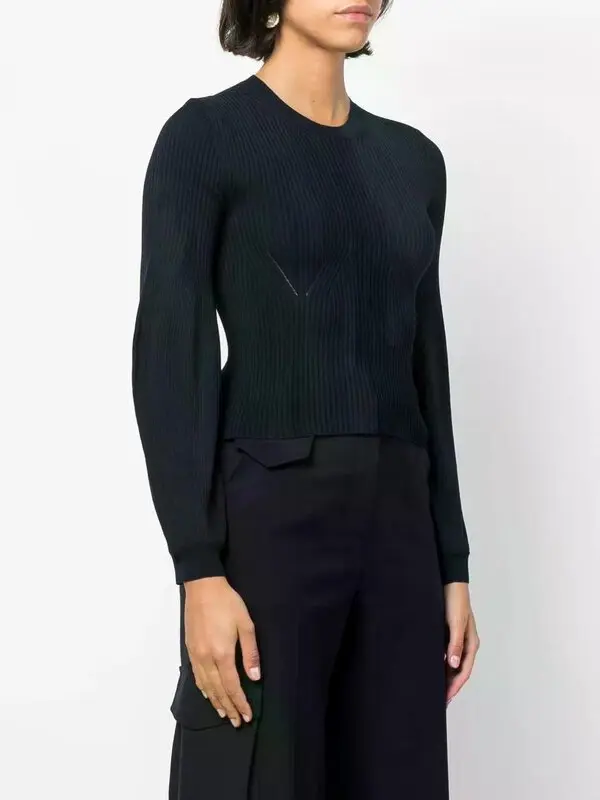 Stella McCartney Ribbed-knit Crewneck Jumper