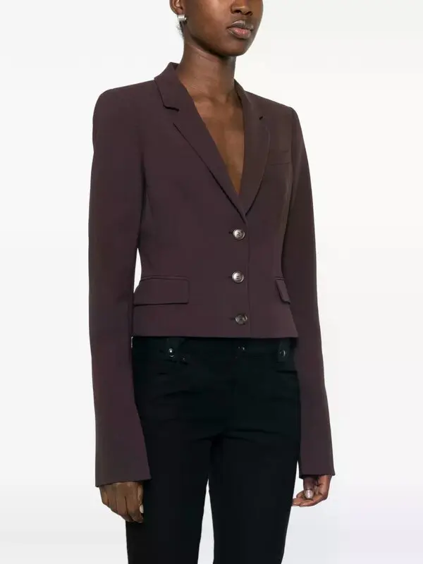 Andamane Zefira Single-breasted Cropped Blazer