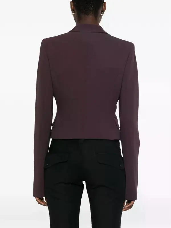Andamane Zefira Single-breasted Cropped Blazer