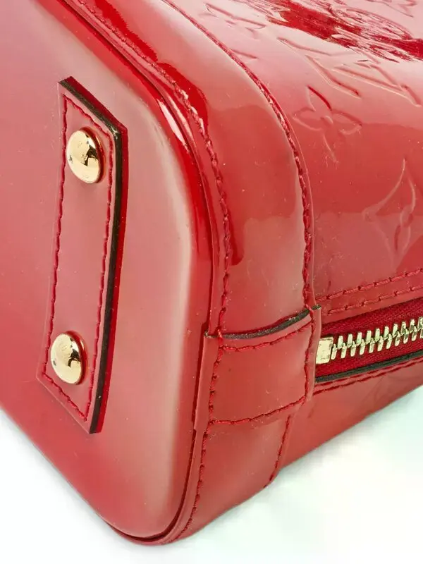 LOUIS VUITTON 2014 Medium Vernis Alma Bb Monogram Handbag
