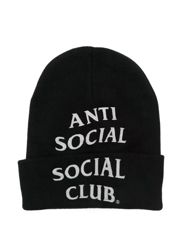 ANTI SOCIAL SOCIAL CLUB Embroidered-logo Beanie