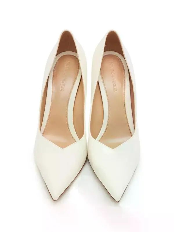 Bottega Veneta Punta Sculptural Wedge Pumps
