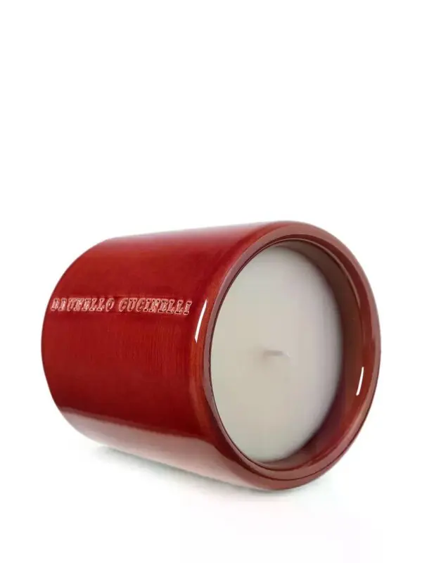 Brunello Cucinelli Scented Candle In Craquelé Ceramic Vessel