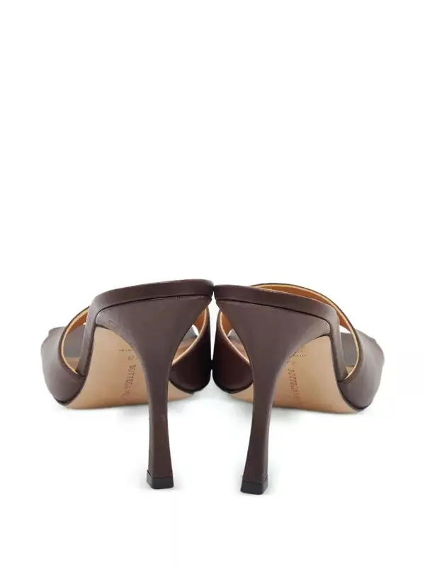 Bottega Veneta Stretch Square-toe Sandals