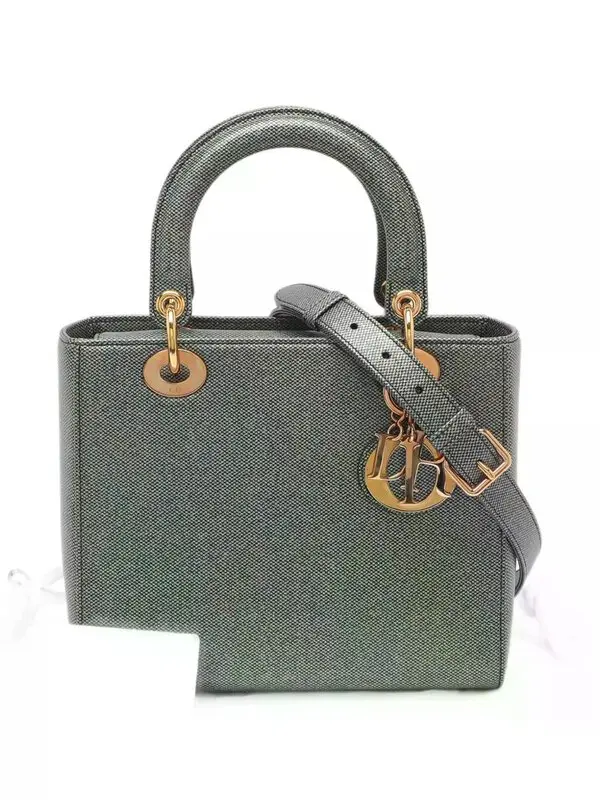 Dior 2020 Medium Lady Leather Tote Bag