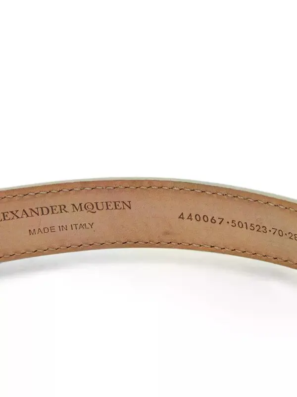 Alexander McQueen Logo-plaque Belt