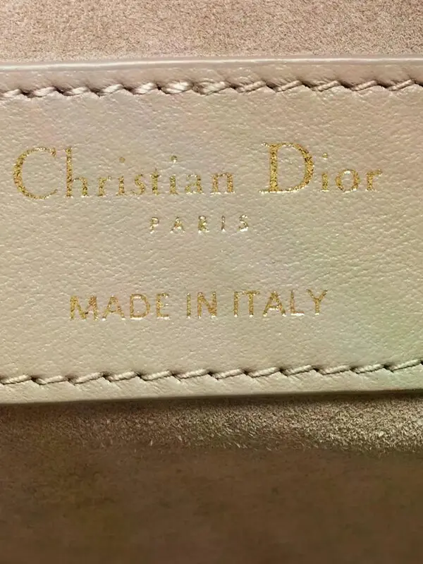 Dior Medium Book Macrocannage Tote Bag - Neutrals