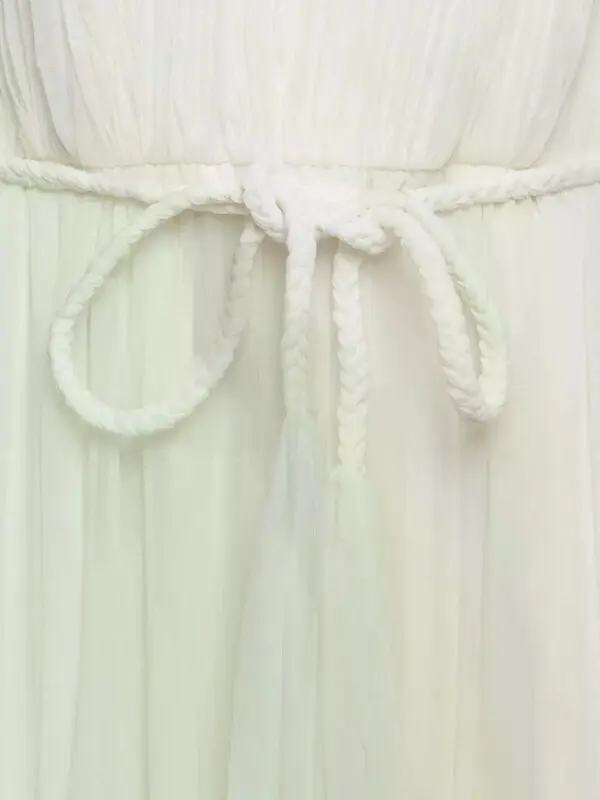 Alice + Olivia Halter-neck Sleeveless Maxi Dress