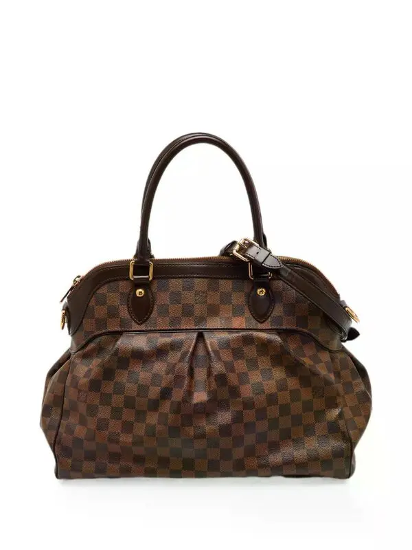 LOUIS VUITTON 2007 Medium Trevi Damier Ebene Tote Bag