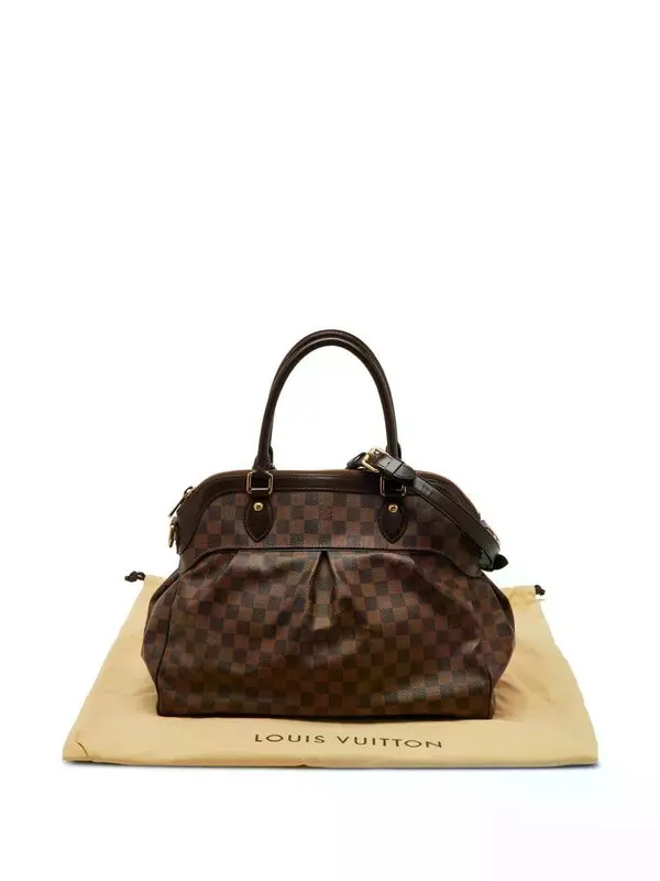 LOUIS VUITTON 2007 Medium Trevi Damier Ebene Tote Bag