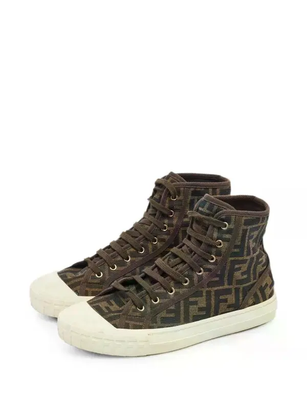 Fendi Ff-motif Domino Sneakers