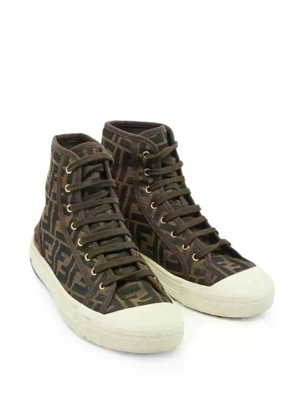 Fendi Ff-motif Domino Sneakers