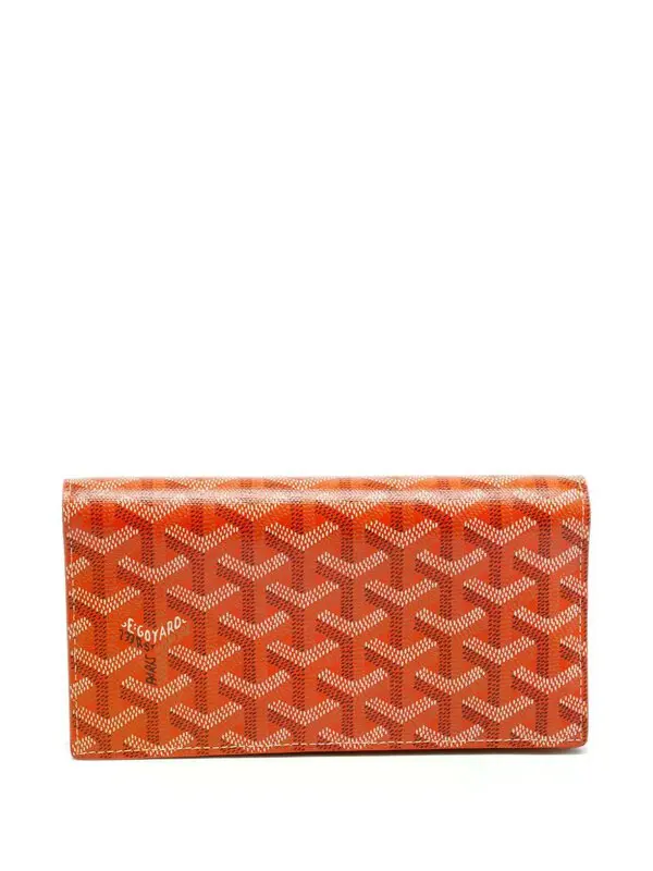 Goyard 2024 Richelieu Goyardine Wallet - Orange