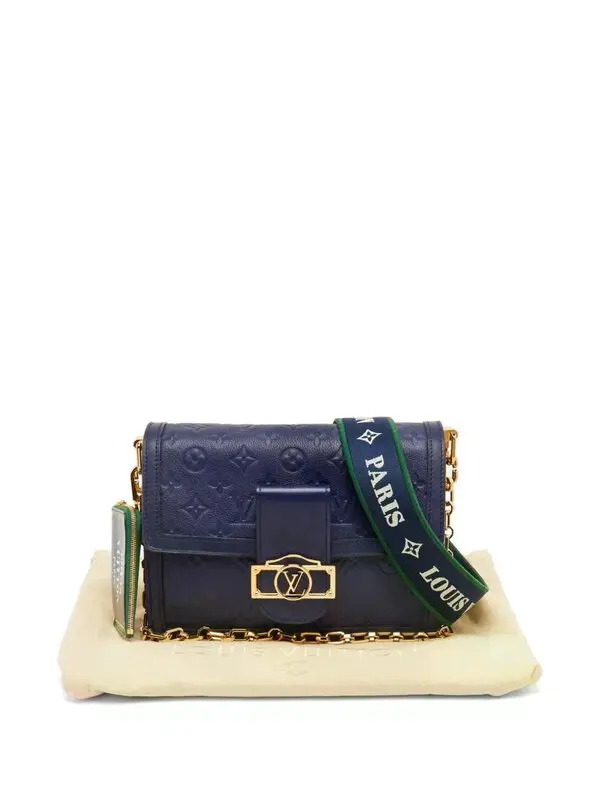 LOUIS VUITTON Dauphine Monogram Empreinte Crossbody Bag