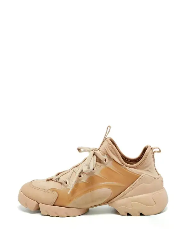 Dior D-connect Lace-up Sneakers - Neutrals