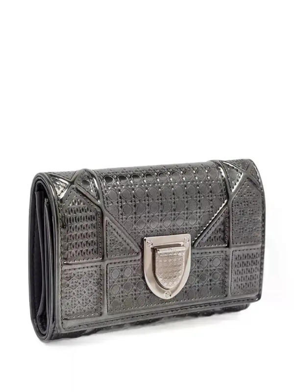 Dior 2018 Diorama Trifold Wallet