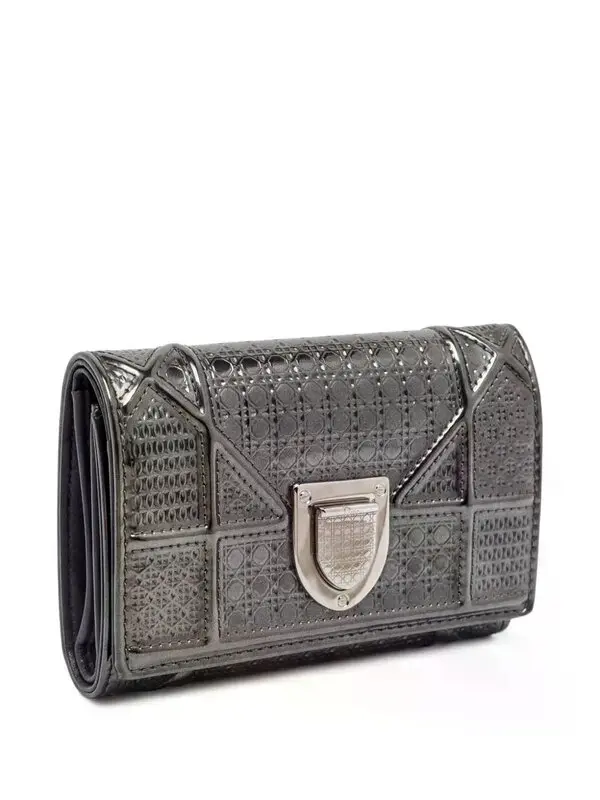 Dior 2018 Diorama Trifold Wallet