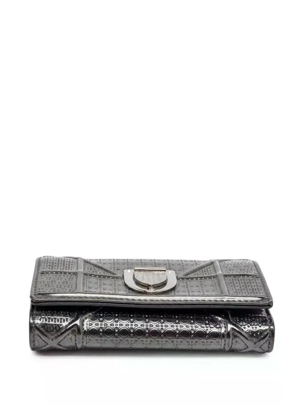 Dior 2018 Diorama Trifold Wallet
