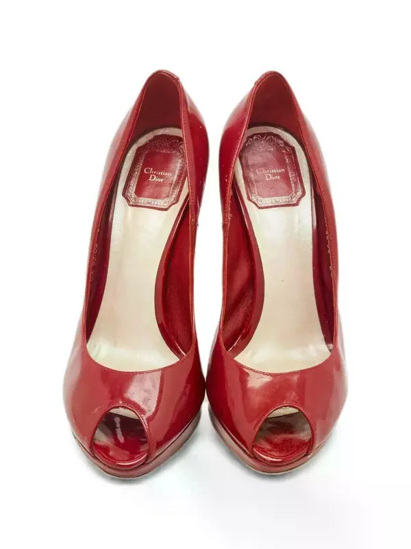 Dior Peep-toe Platform Pumps