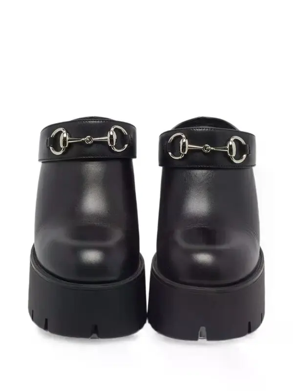Gucci Horsebit Platform Mules