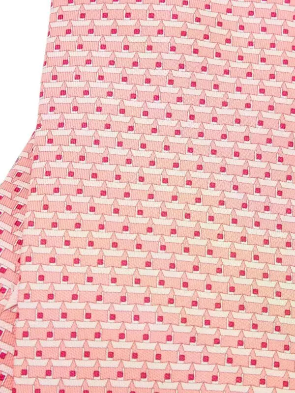 FERRAGAMO Printed Neck Tie