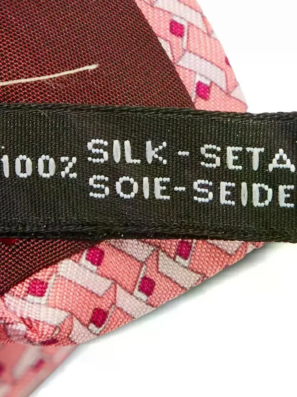 FERRAGAMO Printed Neck Tie