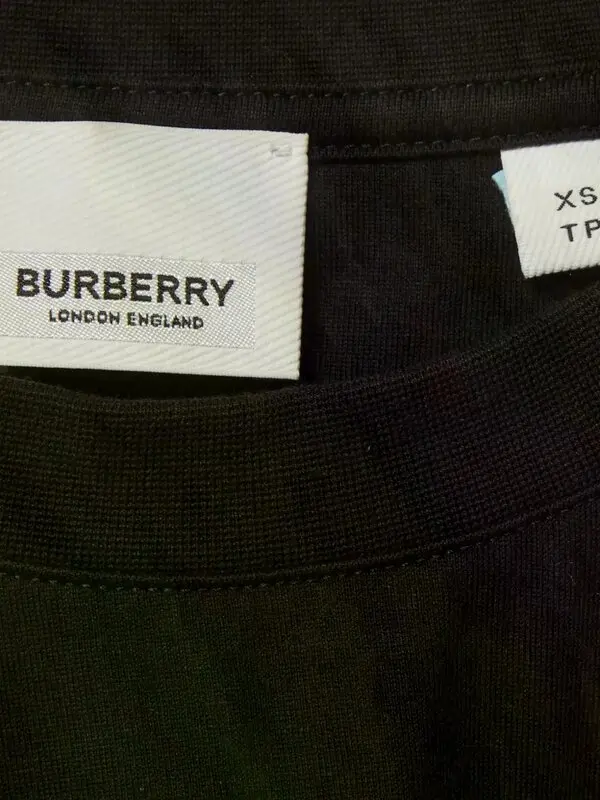 Burberry Carrick Check-panel T-shirt