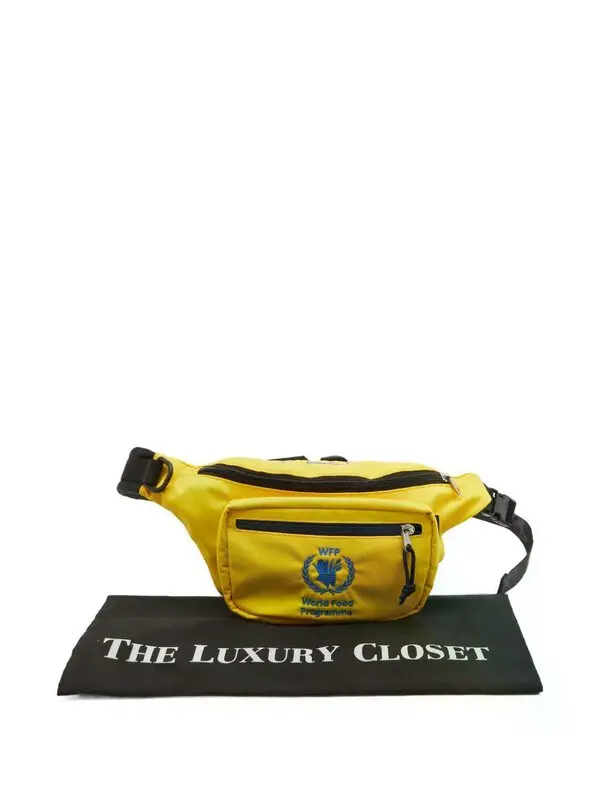 Balenciaga 2006 World Food Programme Logo-print Belt Bag