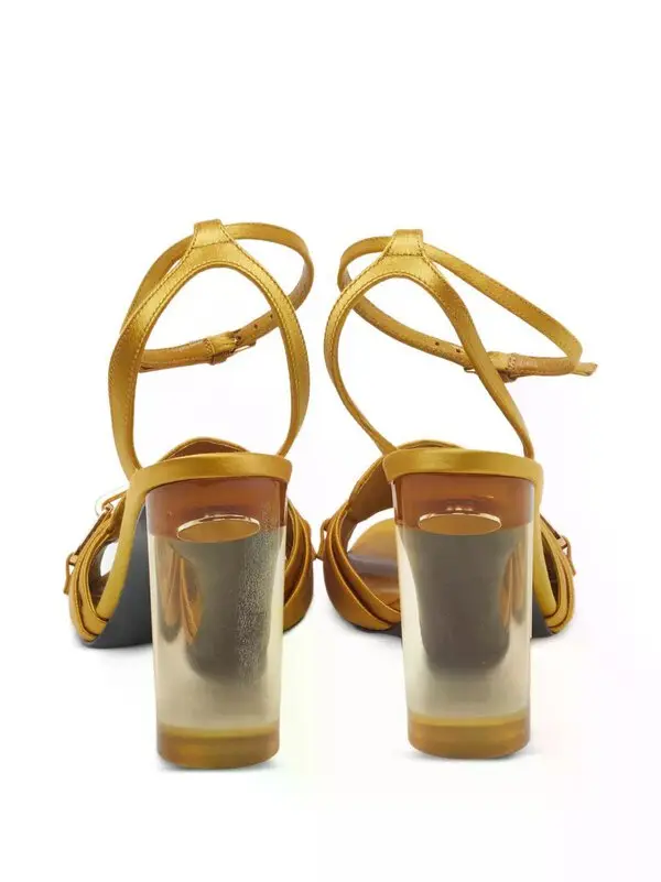 Burberry Bethany Chain-link Heeled Sandals