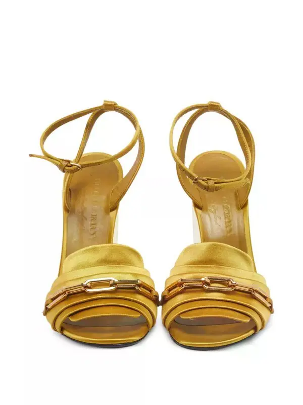 Burberry Bethany Chain-link Heeled Sandals