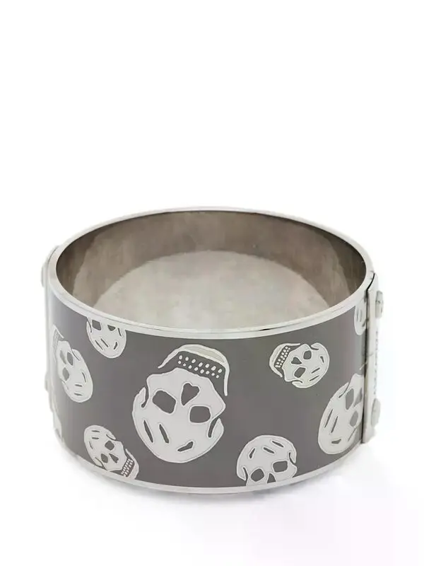 Alexander McQueen Skull-motif Bangle Bracelet